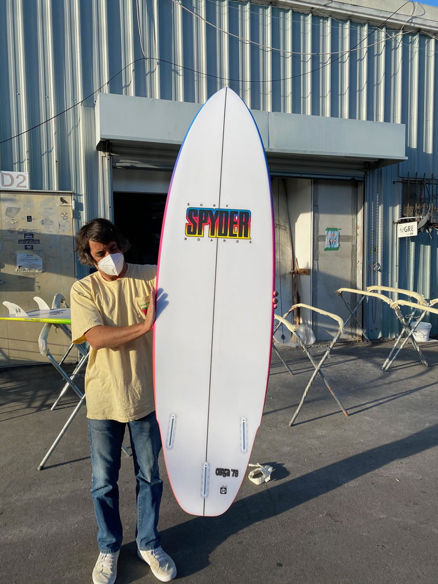 Circa Spyder Surfboard: by Californian Shaper : FOR SALE AT SPYDER SURF ...