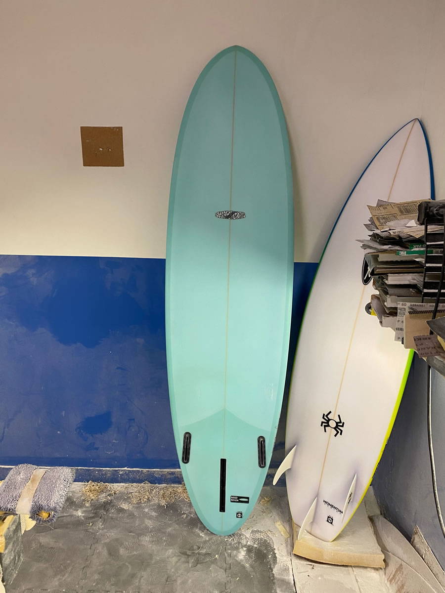 Midman Spyder Surfboard: by Californian Shaper : FOR SALE AT SPYDER ...