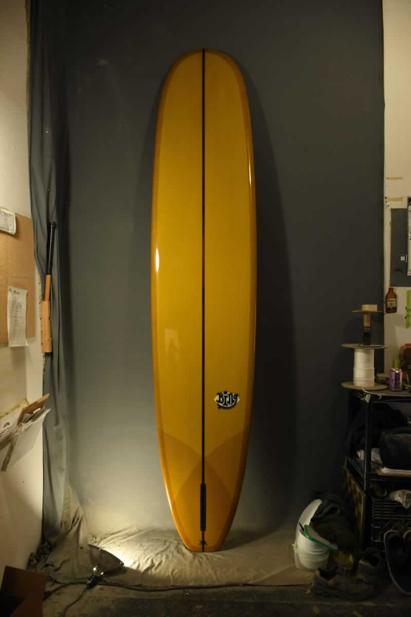 BING Aussie square Longboard shaped by Californian Shaper : FOR SALE AT SPYDER Surf Shop