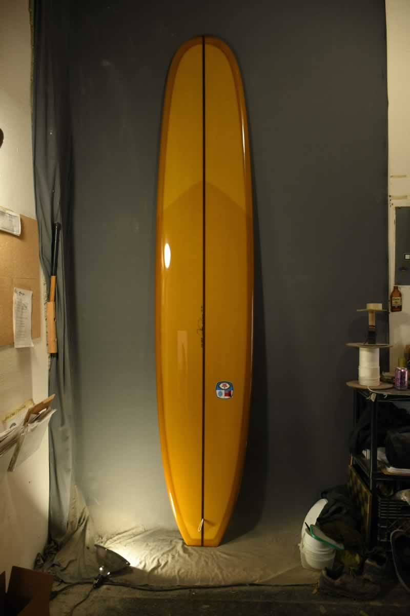 BING Aussie square Longboard shaped by Californian Shaper : FOR SALE AT SPYDER Surf Shop