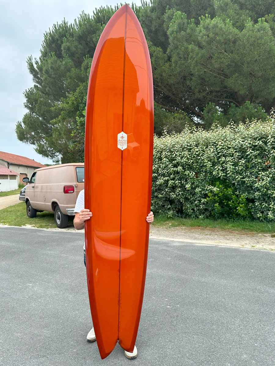 JOSH HALL LONGFISH Longboard shaped by Californian Shaper : FOR SALE AT ...